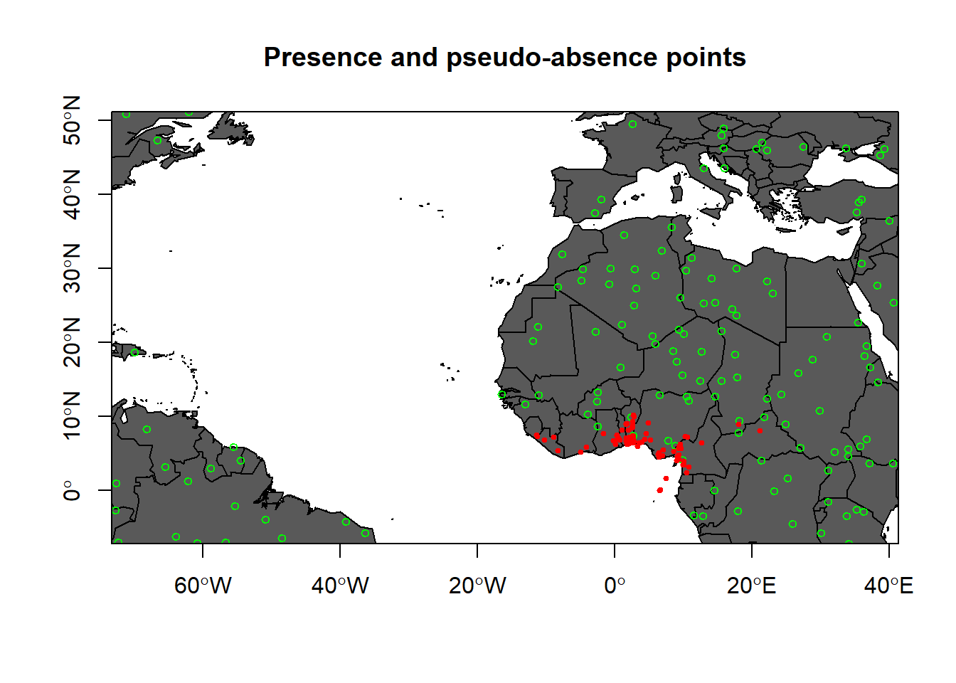 Chapter 6 Introduction to Species Distribution Modeling | R Programming ...